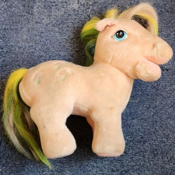 Toys | My Little Pony G1 Parasol Hasbro Softies Vintage Soft Toy Plush ...